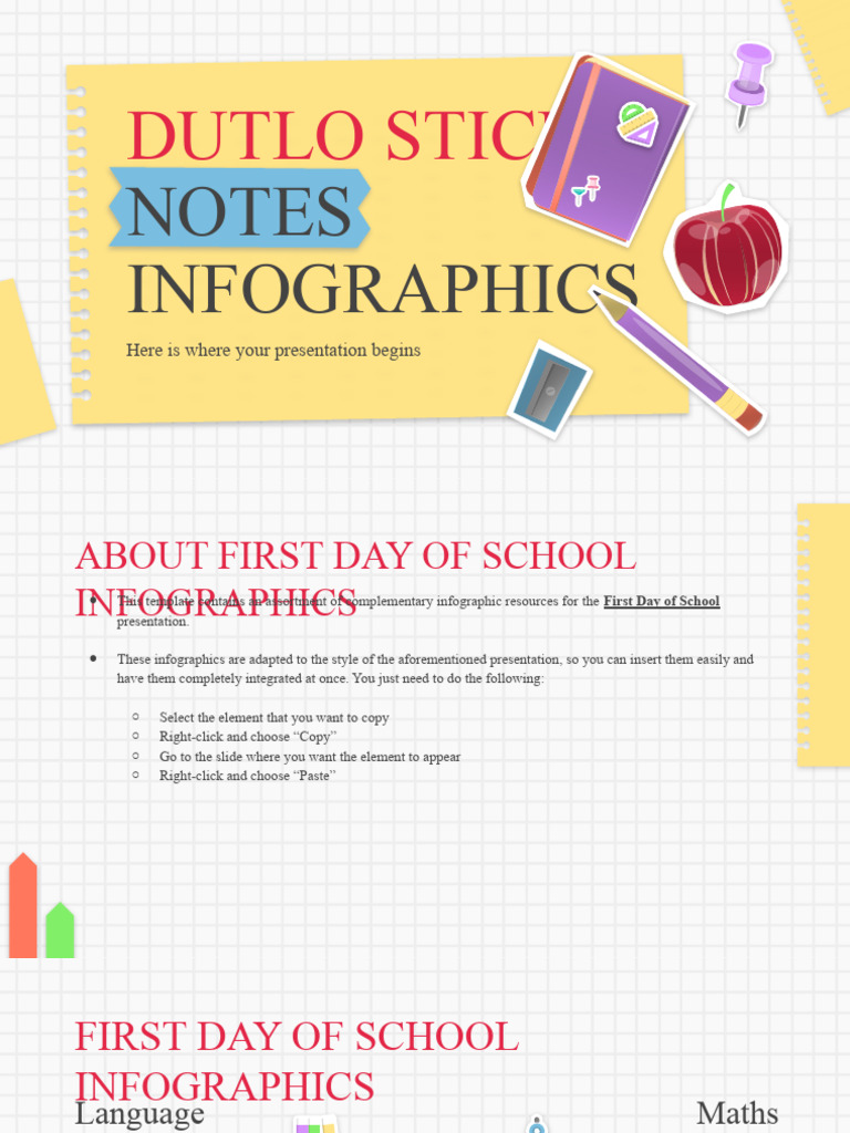 Dutlo Sticky Notes Infographics by Slidesgo | PDF | Planets | Planets ...