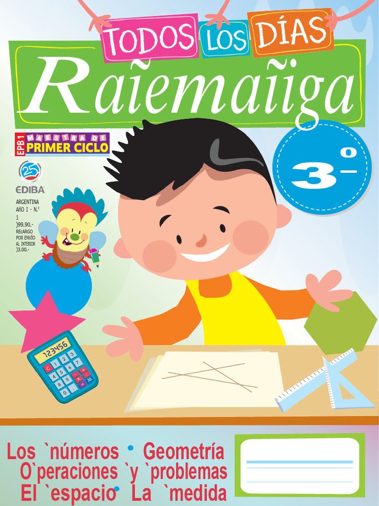 Todos Los Días Matemática 3 Word | PDF