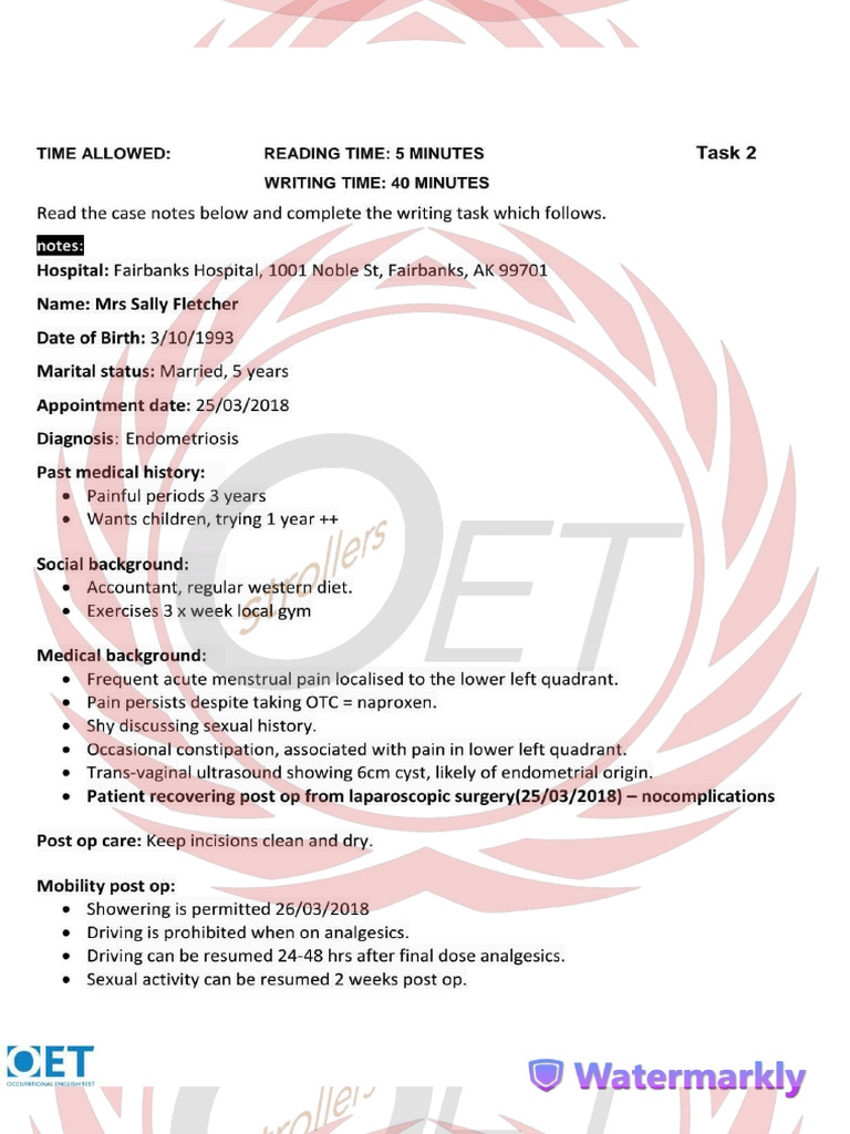 Task 13 Discharge | PDF