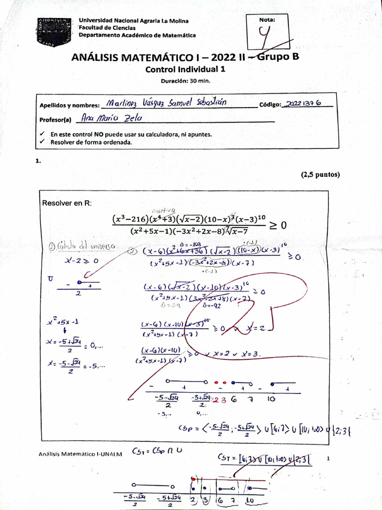 Primer control | PDF