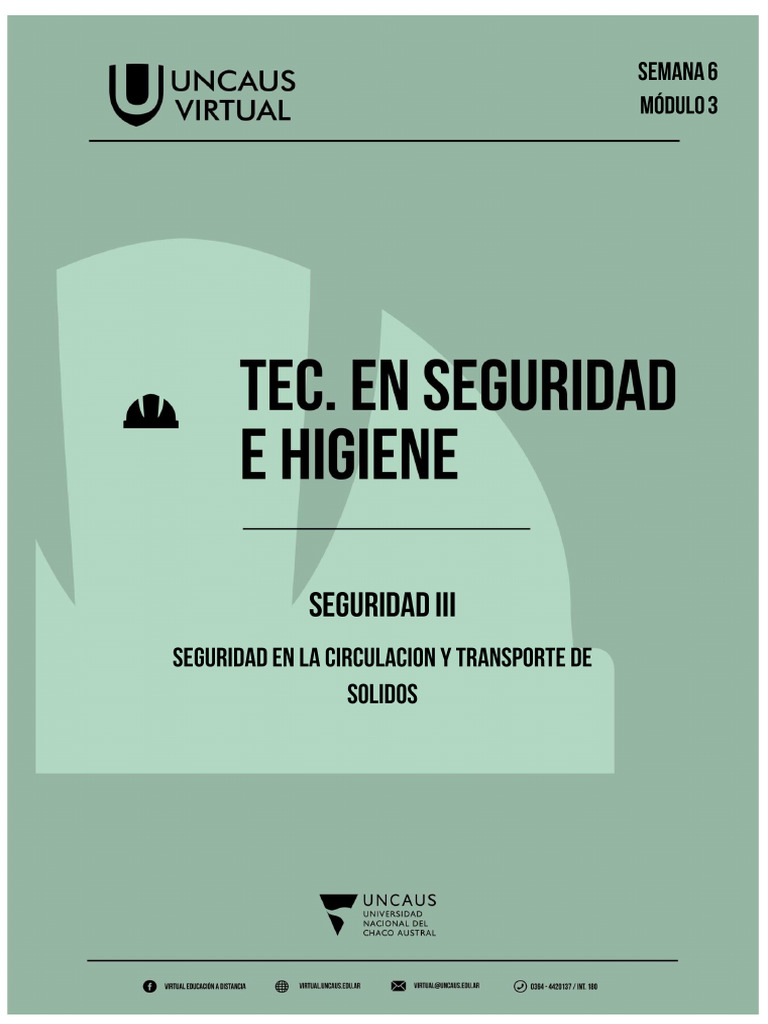 Semana 6 Modulo 3 | PDF | Grúa (máquina) | Cuerda