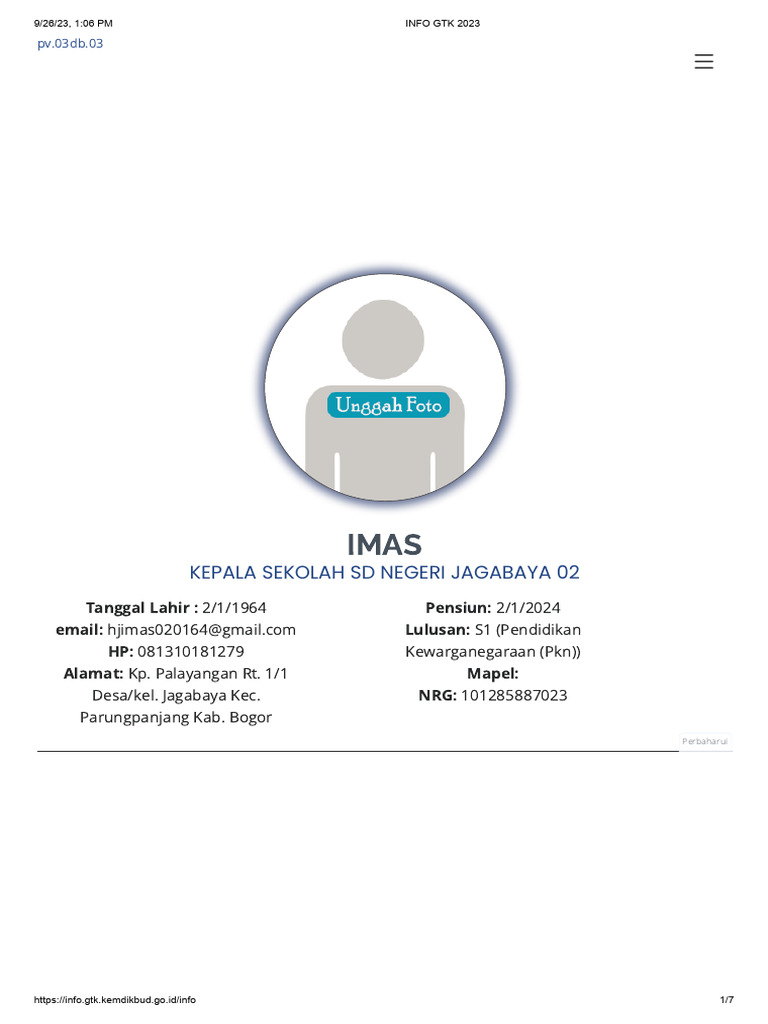 INFO GTK Bu Haji 2023 | PDF