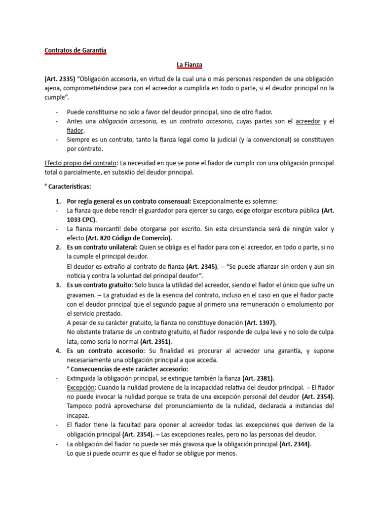 Contratos de Garantía | PDF | Pagos | Garantía