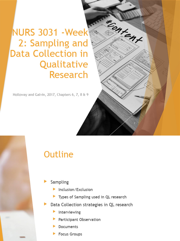 T2W2 Data Collection Sampling STUDENT 2024 | PDF | End Of Life Care | Sampling (Statistics)