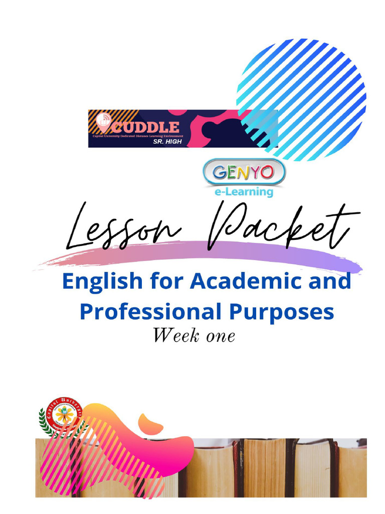 Eapp Module 1 | PDF | Vocabulary | Word