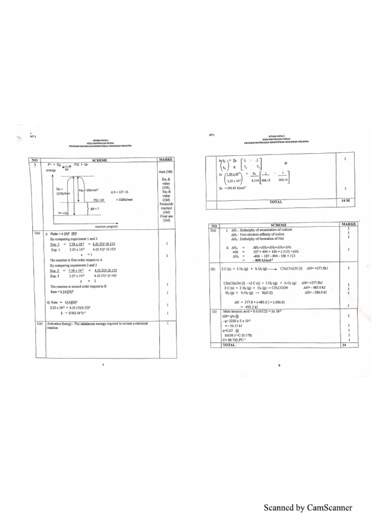SK025 PYQ Pra Pspm2 - Set 1 (ANS) | PDF