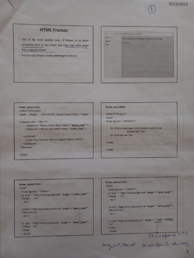 Web Design (HTML) Part-1 | PDF | Html Element | Html Web Design (HTML) Part-1 | PDF | Html Element | Html