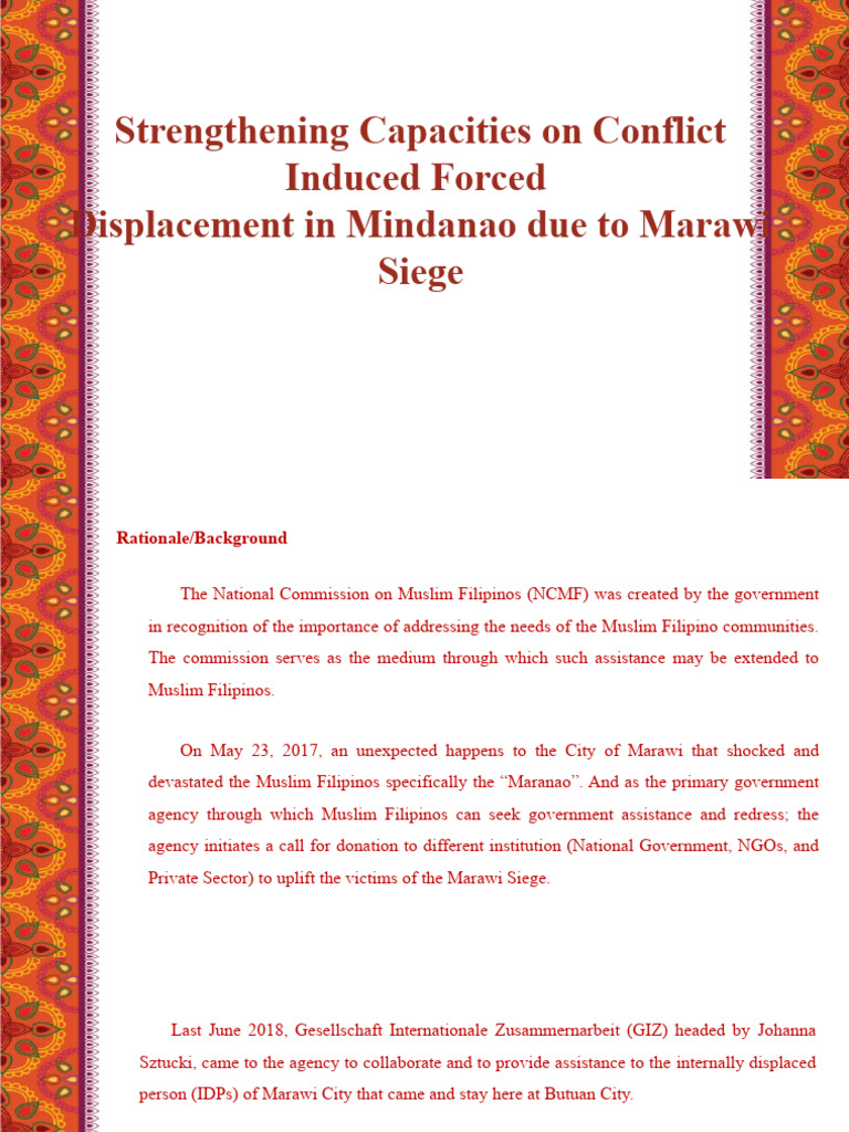 Case Study Presentation | PDF | Internally Displaced Person