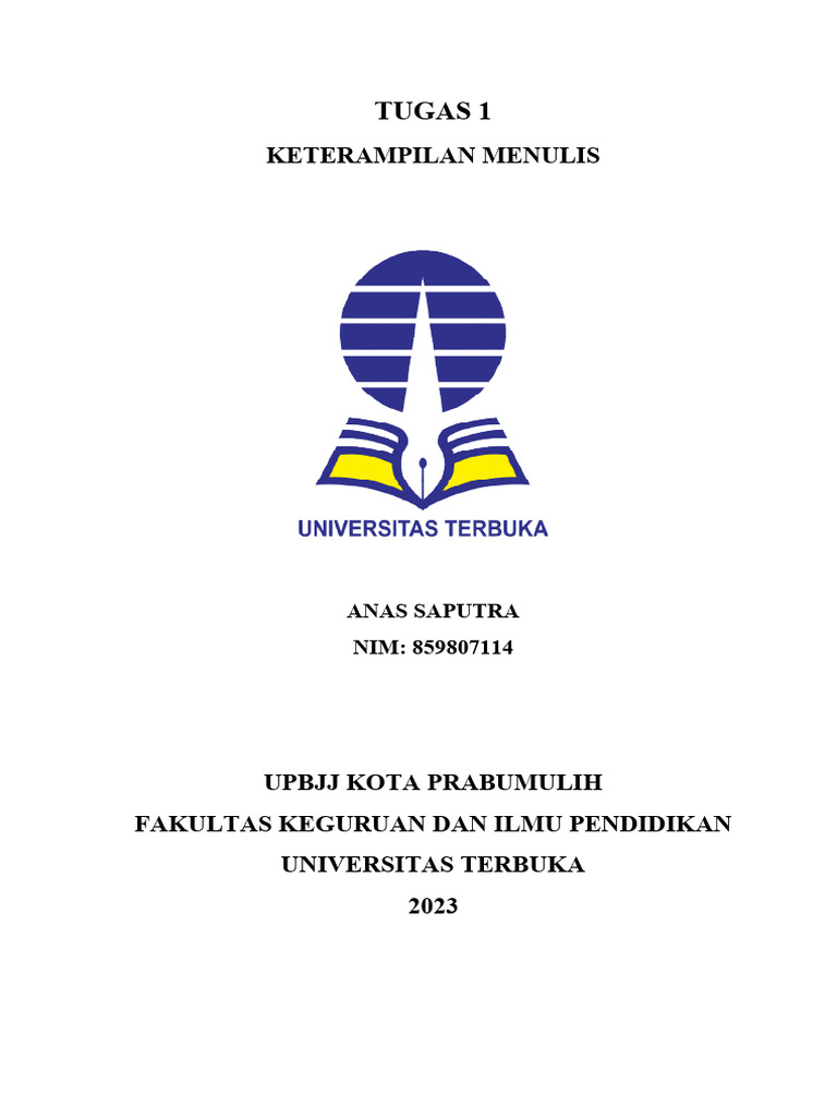 Tugas 1 - Anas Saputra | PDF