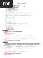 Grade 8 Quiz Bee | PDF | Teaching Methods & Materials