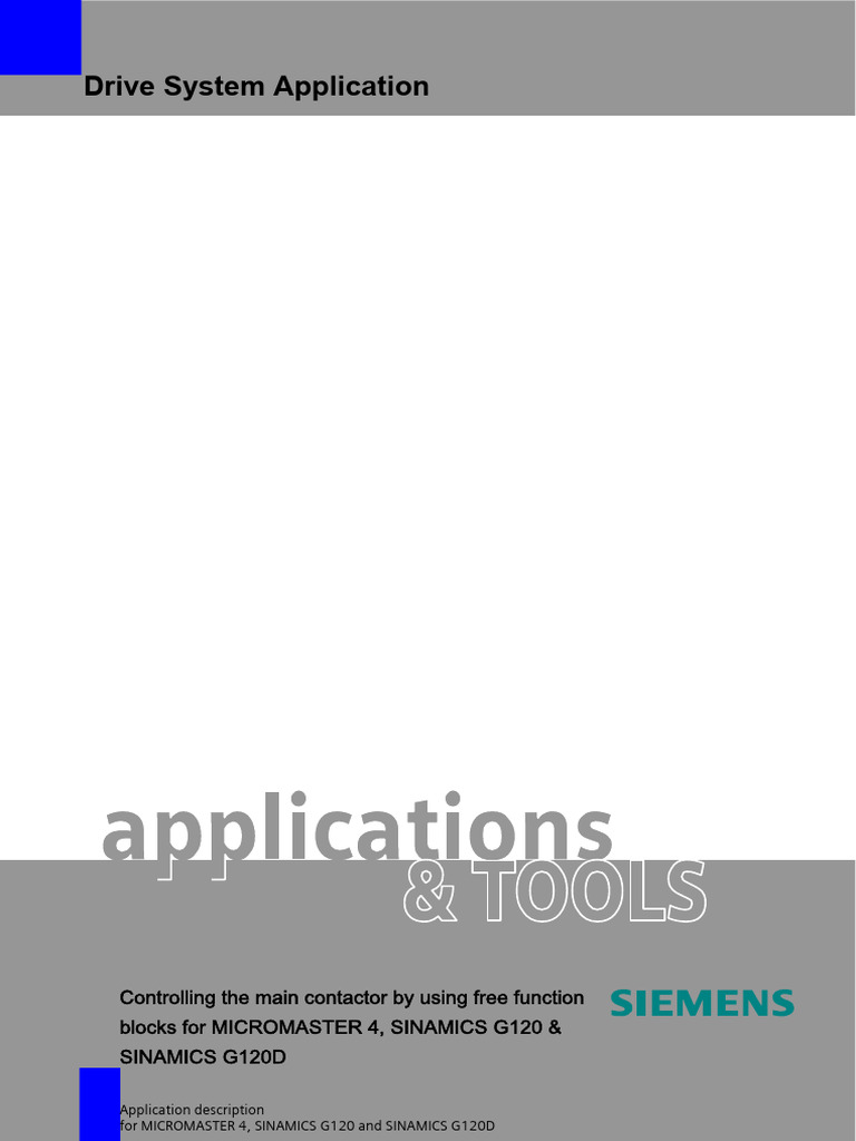 Variador Con Contactor Principal | PDF | Power Inverter | Legal Liability