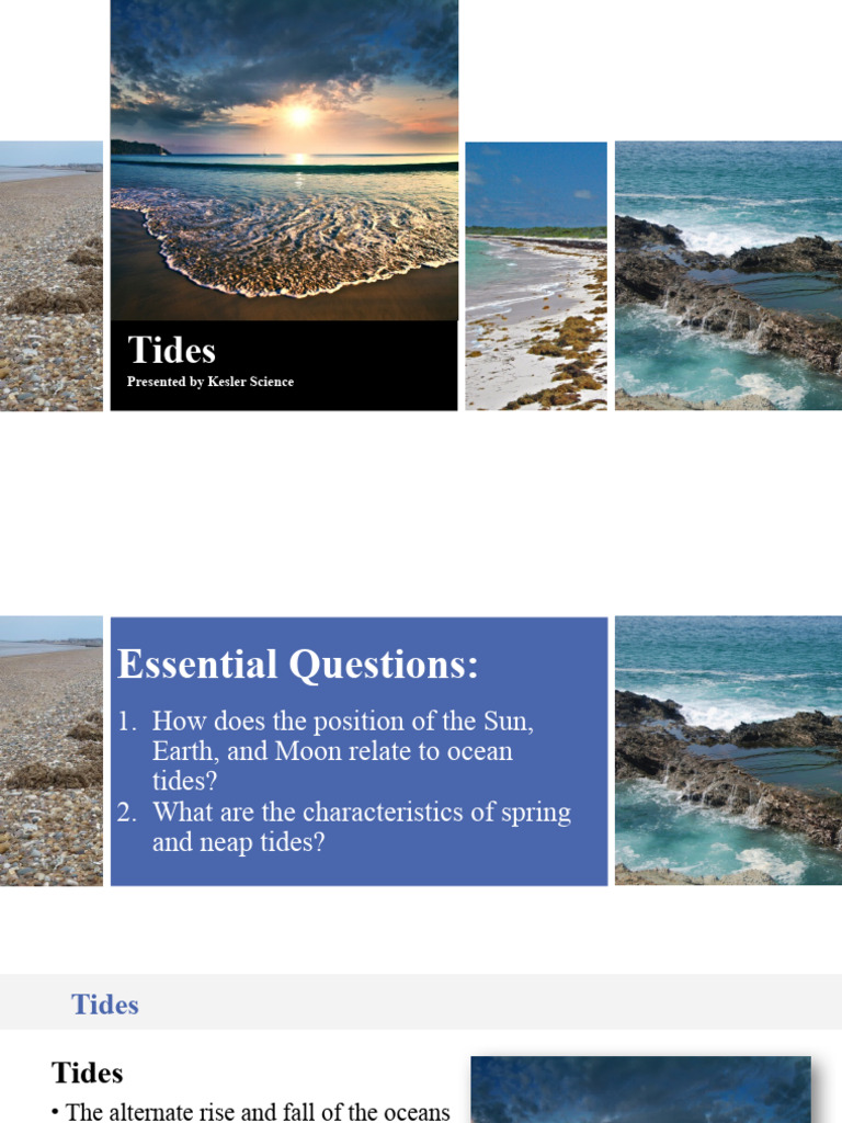 Tides | PDF | Tide | Moon