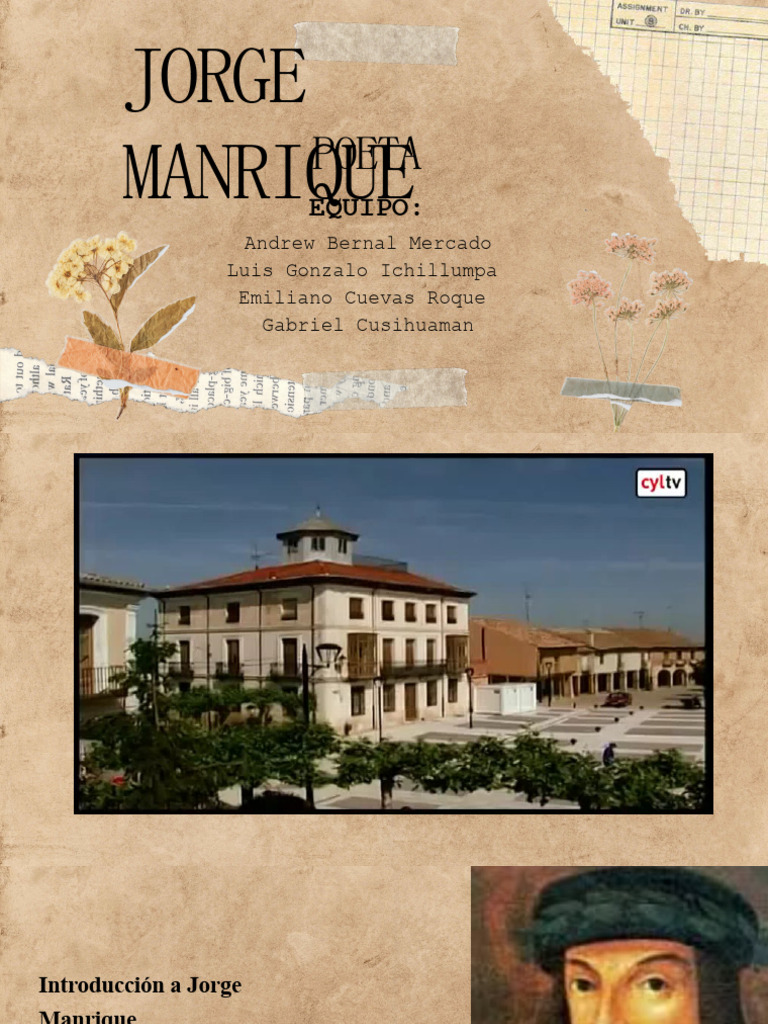 Jorge Manrique. | PDF | Poesía