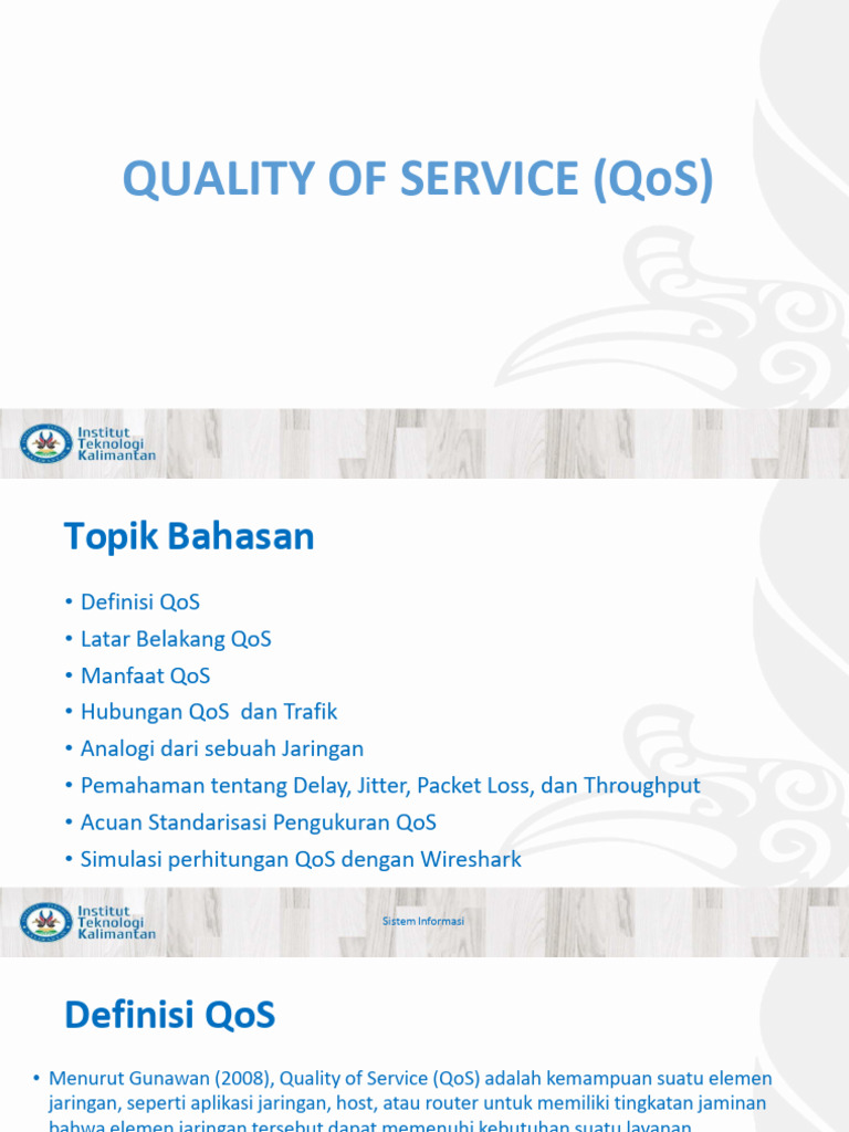 Materi QoS | PDF