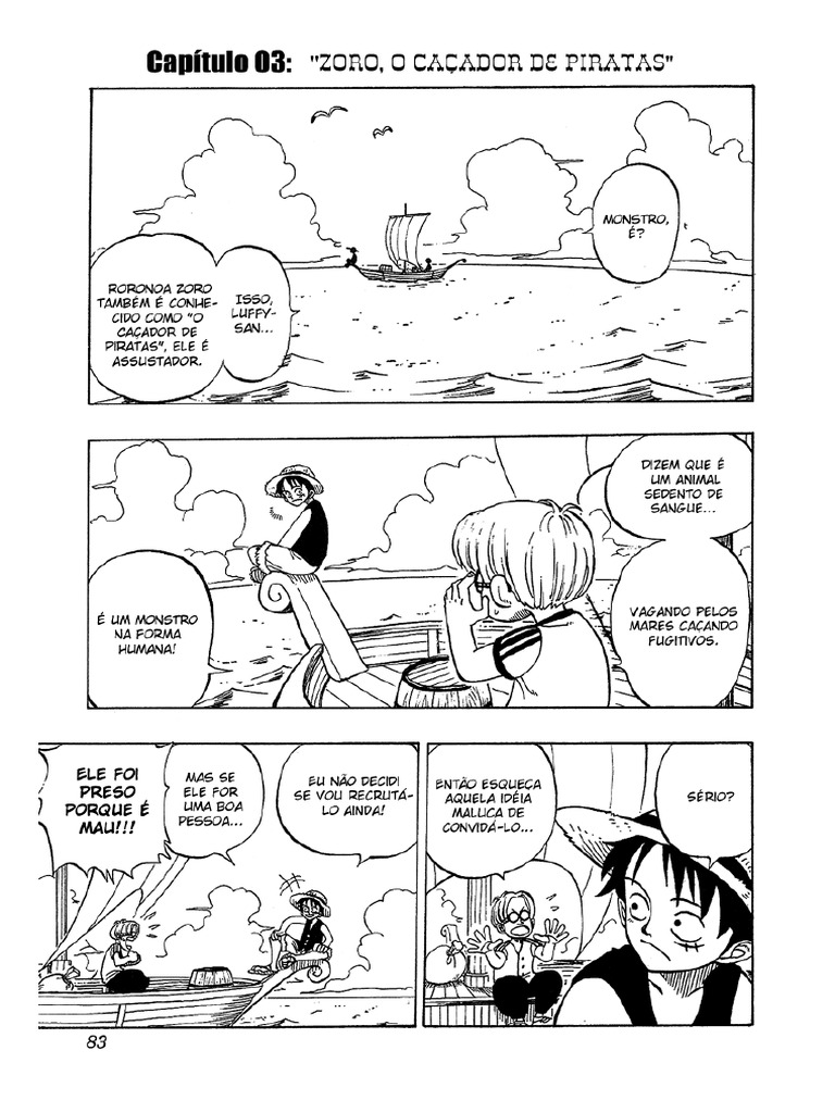 One Piece Capítulo 3 | PDF