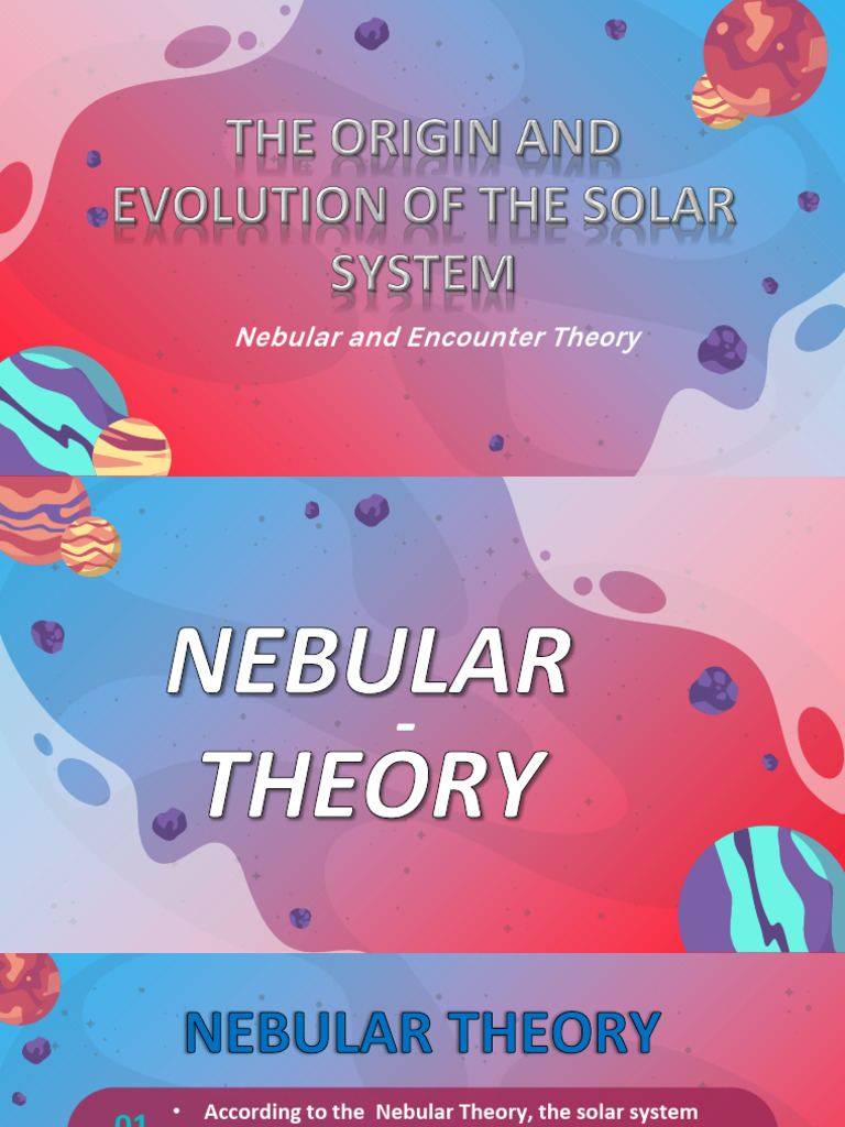 Nebular vs. Encounter Theory Explained | PDF | Formation And Evolution Of The Solar System | Planets