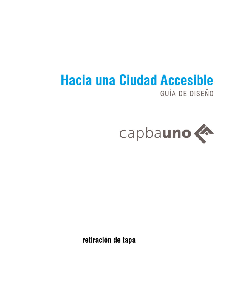Ver Manual de Accesibilidad-CAPBAUNO | PDF | Accesibilidad | Invalidez