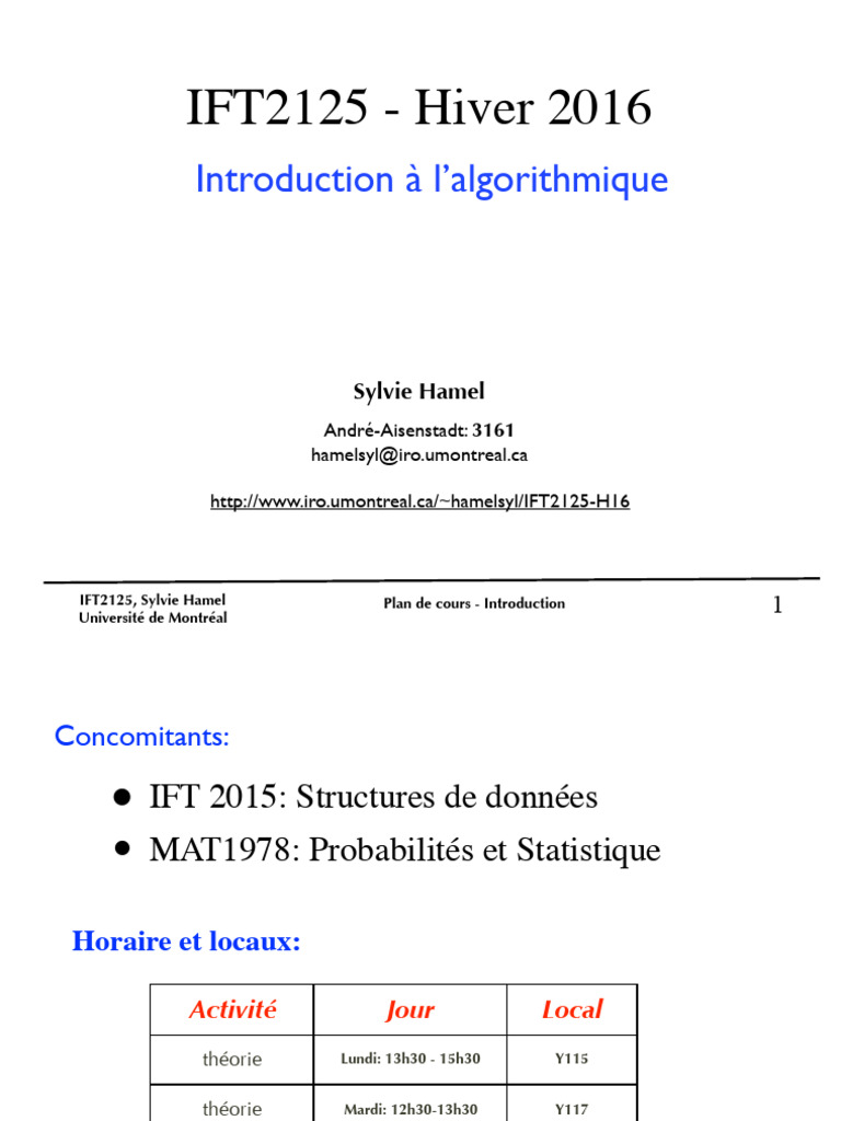 Introduction à l'algorithmique | PDF | Algorithmes | Programmation dynamique