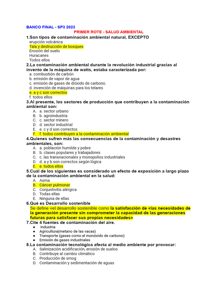 Banco Final - SP3 | PDF | Epidemiología | Infección