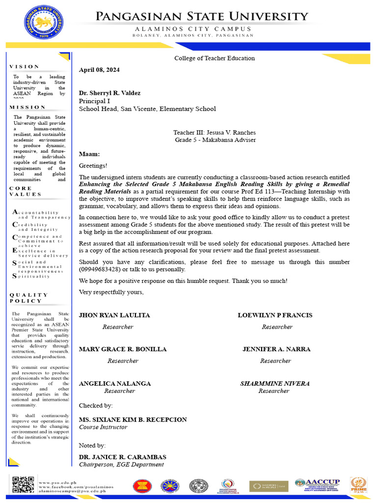 CBAR-LETTER | PDF | Cognition | Behavior Modification