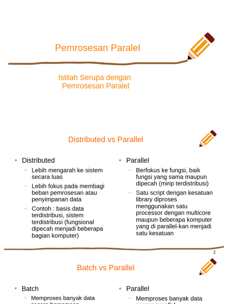 Pemrosesan Paralel dan Concurrency | PDF