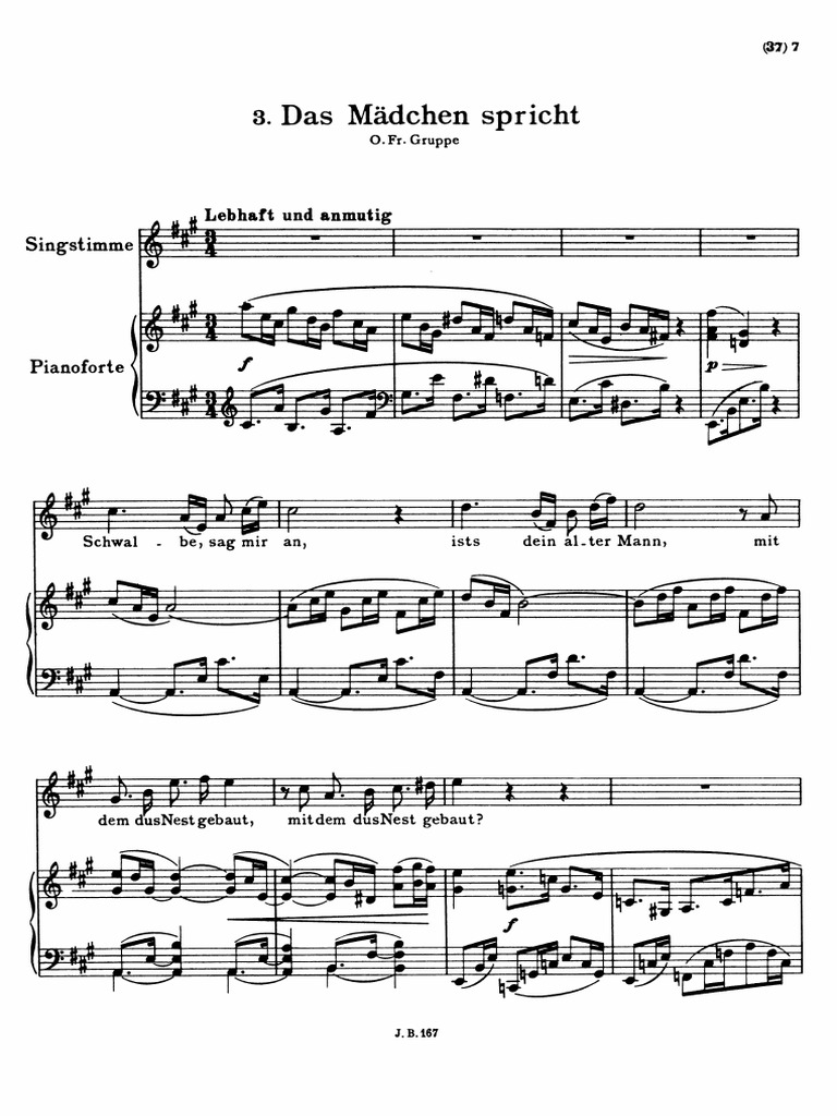 Das Madchen Spricht | PDF