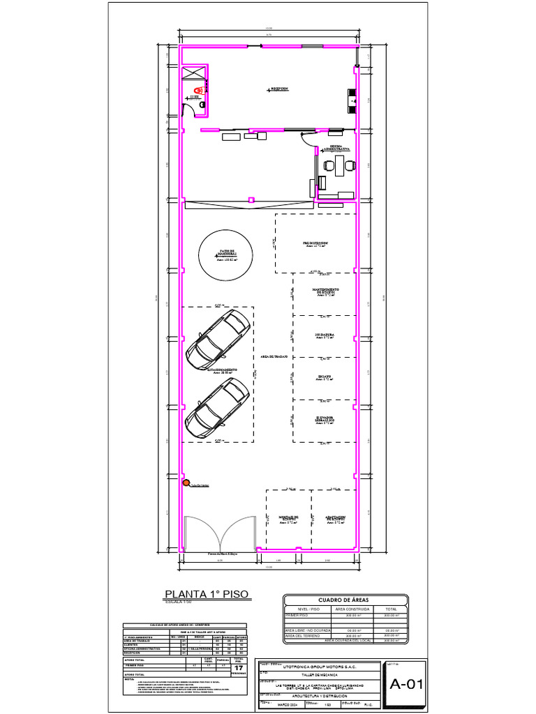 Plano Taller Model1 | PDF