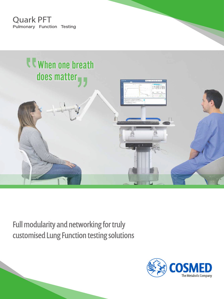 Quark PFT Brochure A4 C09072-02-93 EN Web | PDF | Lung | Breathing