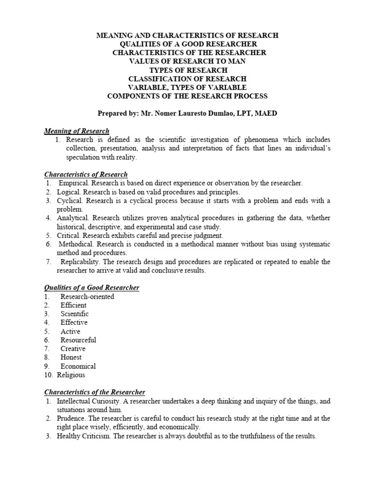 Module No. 2 in Practical Research | PDF | Scientific Method | Inquiry