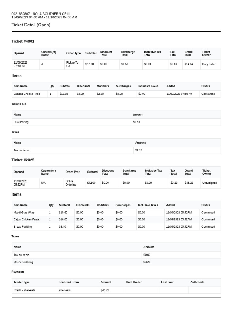 Report 5 | PDF | Fee | Payments