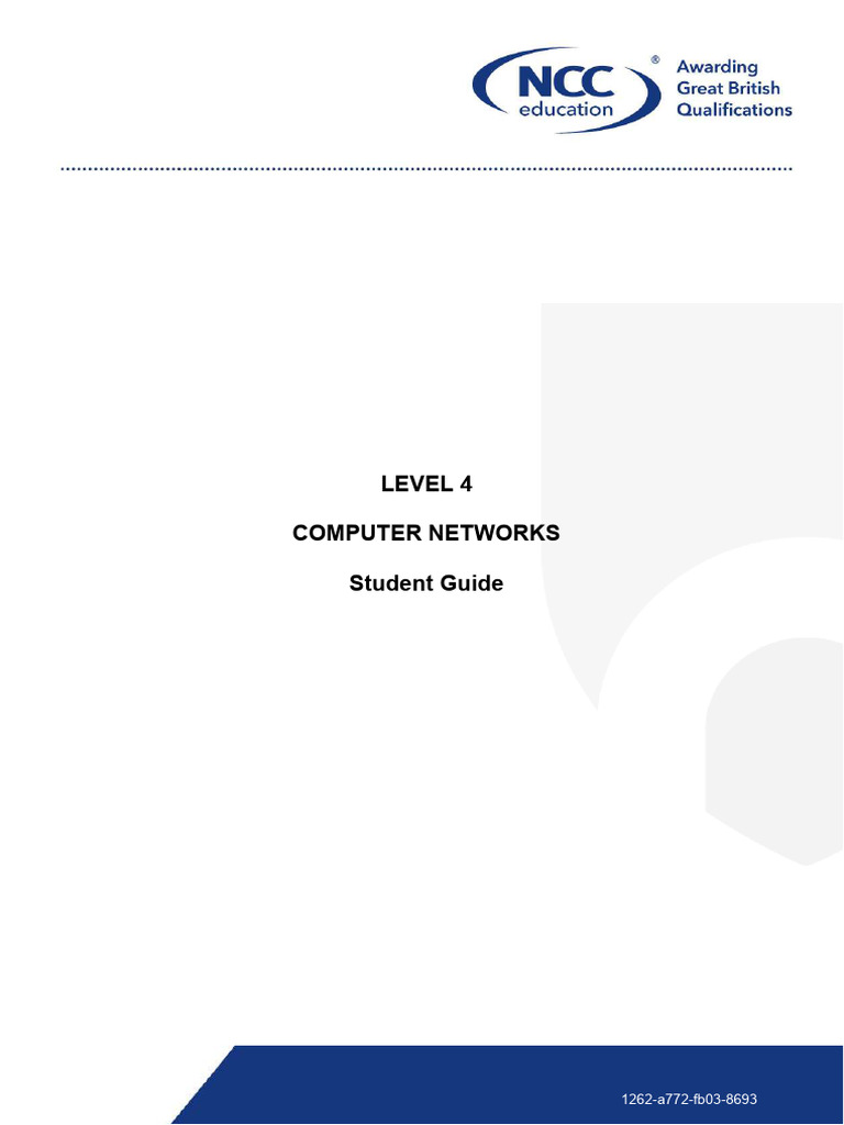 CN Student Guide v1.2 | PDF | Computer Network | Osi Model