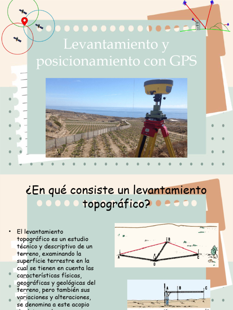 Levantamiento y Posicionamiento Con GPS | PDF | Sistema de ...