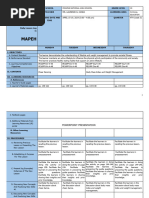 DETAILED LESSON PLAN Template 2025 | PDF | Procedural Knowledge | Learning