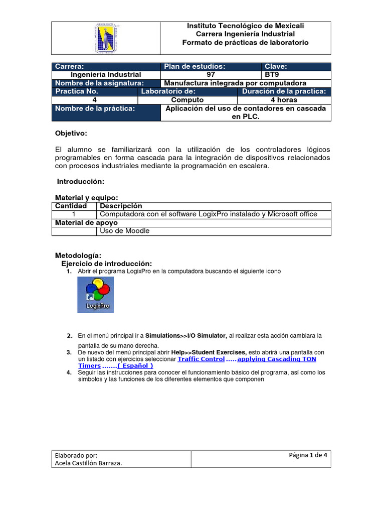 Practica 4 | PDF | Programa de computadora | Programación