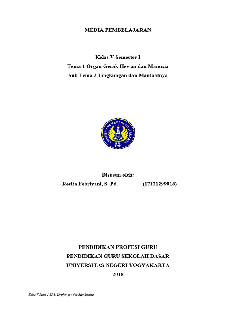 3 Media Tema 1 ST 3 PB 3 Fix | PDF