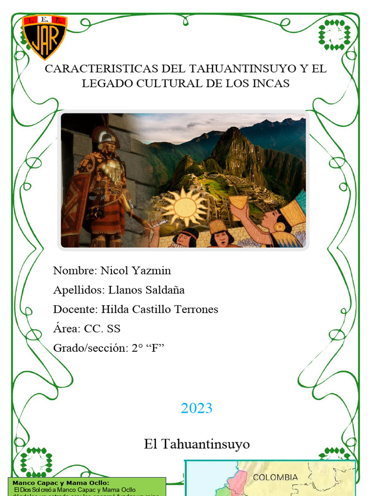 Album de Ccss | Descargar gratis PDF | Imperio Inca