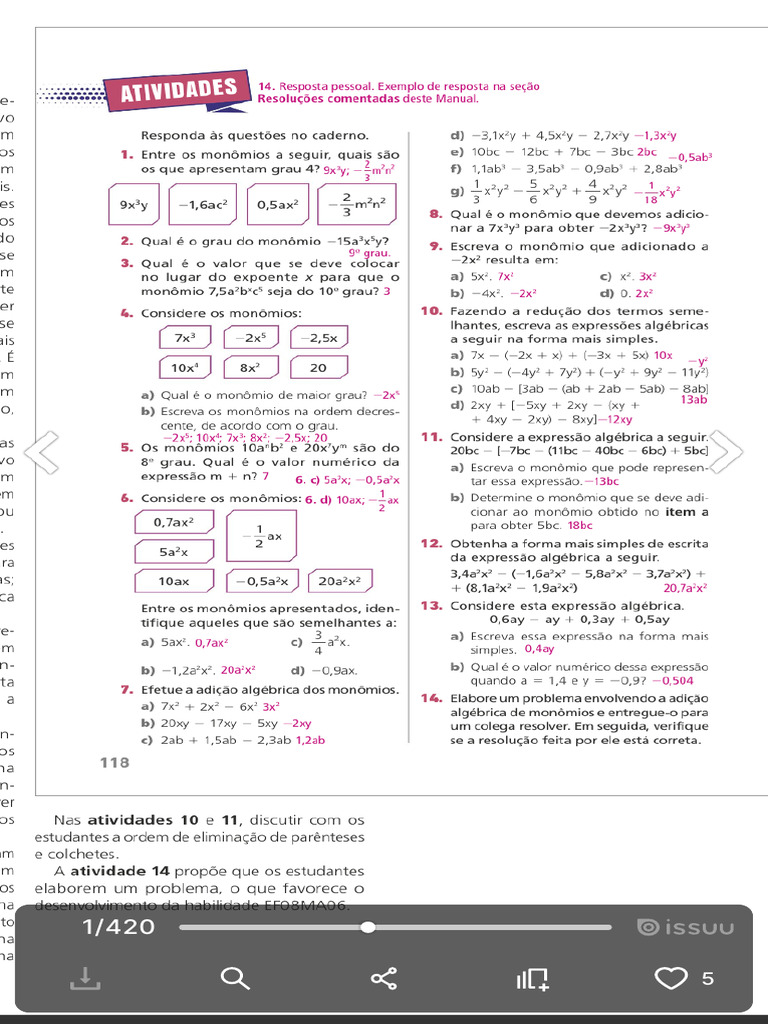 A Conquista Matemática - 8º Ano by Editora FTD | PDF