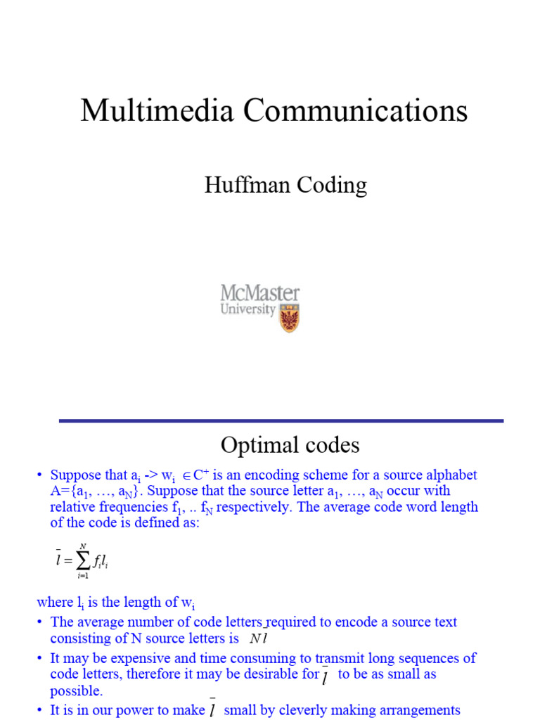 Huffman | PDF | Code | Theoretical Computer Science