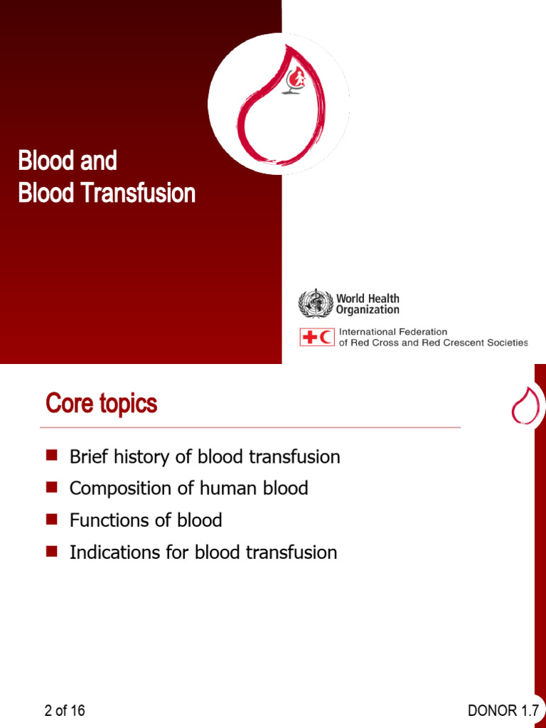 DONOR Blood and Blood Transfusion | Download Free PDF | Blood ...