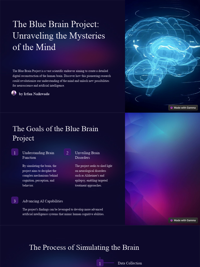 Blue BRain | PDF | Brain | Artificial Intelligence