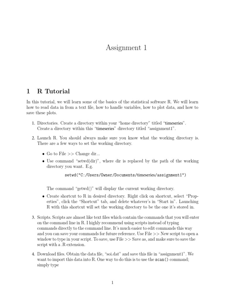 Time Series Practice | PDF | Computer File | Command Line Interface