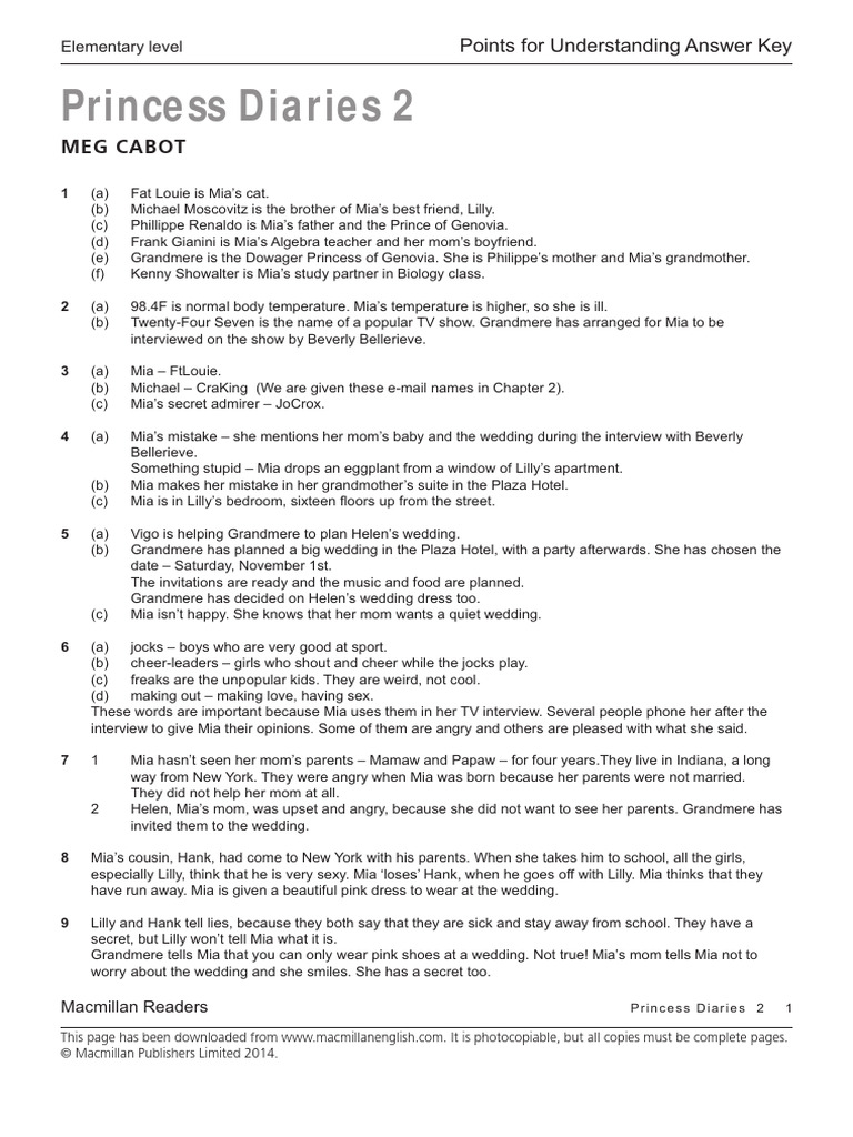 PD2-PFU | PDF | The Princess Diaries