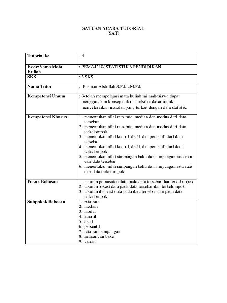 SAT Pertemuan 3 - Compressed | PDF | Sains & Matematika