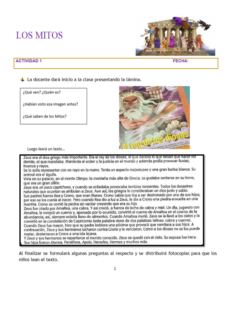 Mito de Pandora y Zeus | PDF | Atenea | Zeus