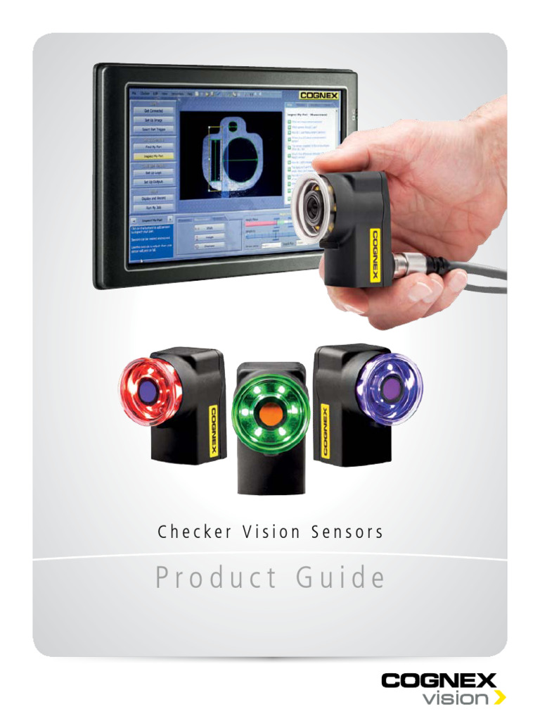Checker Vision Sensors Product Guide | PDF | Programmable Logic ...