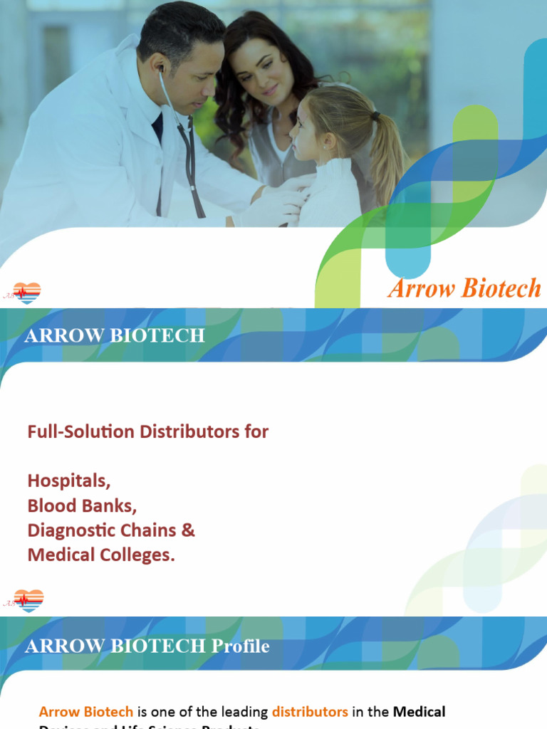 Arrow Biotech Corporate Presentation Dec 2023 | PDF | Blood Transfusion ...