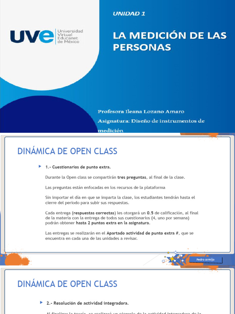 OpenClass 1 Diseño de Instrumentos de Medición | PDF | Medición | Residuos