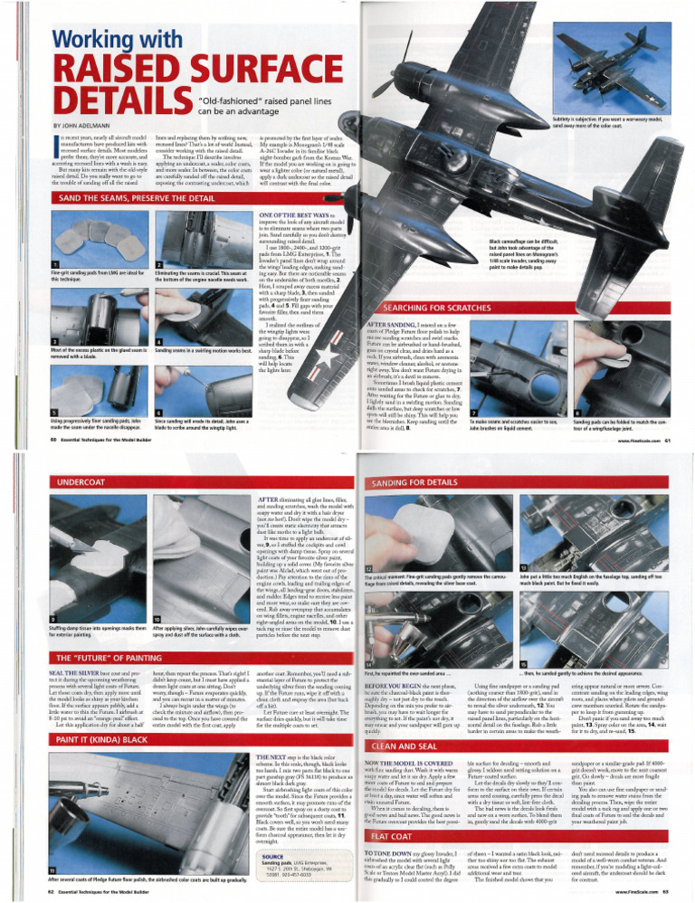 FineScale Modeler Special - Essential Techniques For The Model Builder-31-32 | PDF