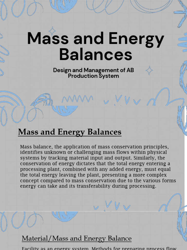 Mass and Energy Balance Principles | PDF | Concentration | Mole (Unit)