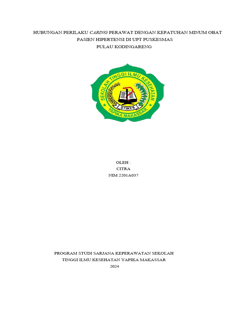PROPOSAL CITRA 123 Benar | PDF